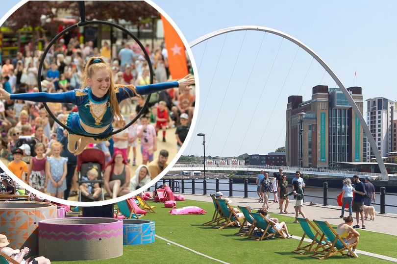 New Quayside Carnival featuring theatre-style street performances ...