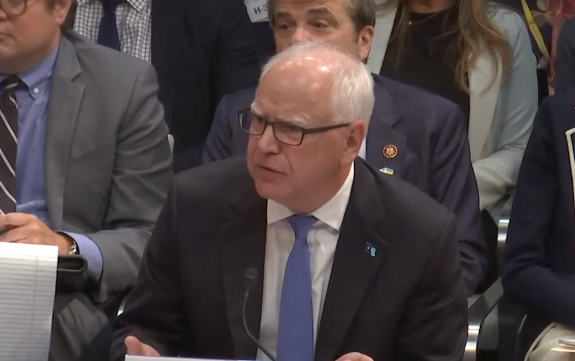 'I Worked Here, Respect The Witnesses!': Gov. Tim Walz Grills 'Big Shot ...