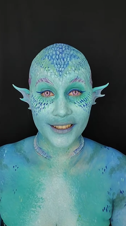 Unstable Mermaid SFX Makeup Fun Transformation