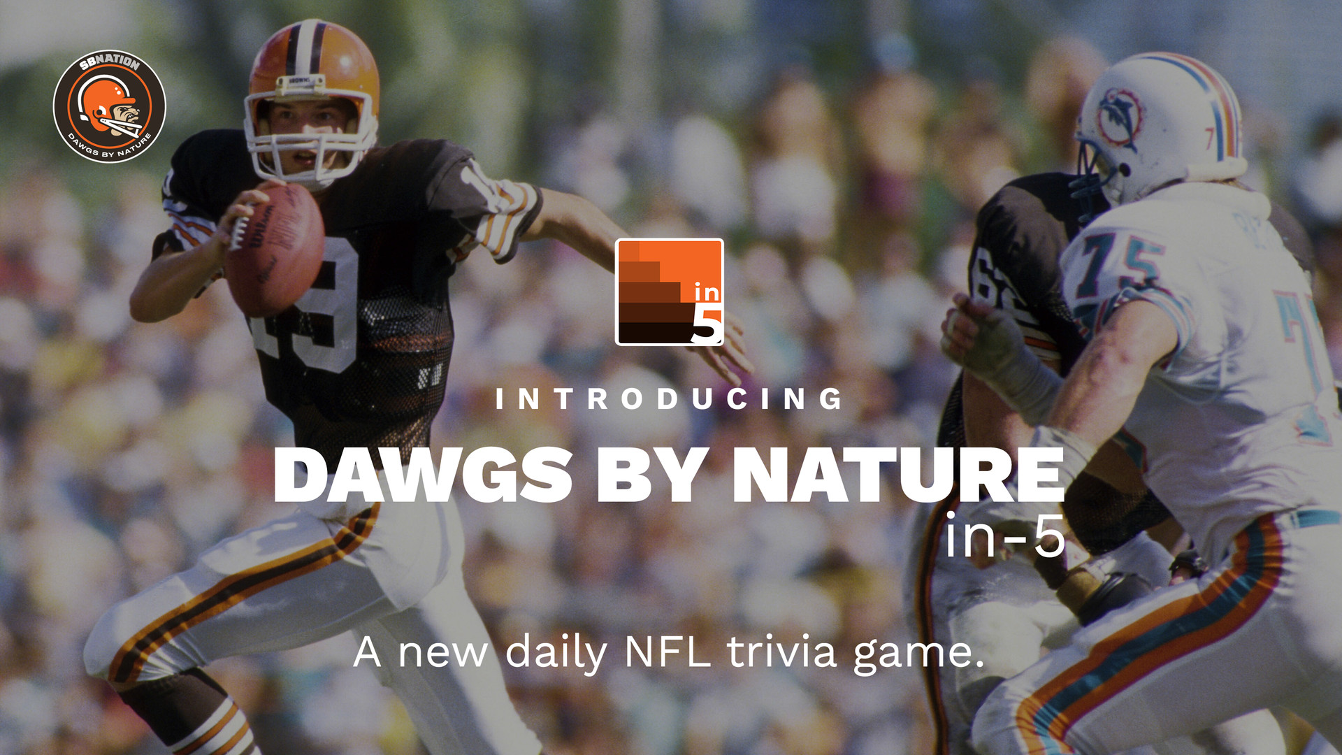 Can you guess this Browns punter in today’s in-5 trivia game?