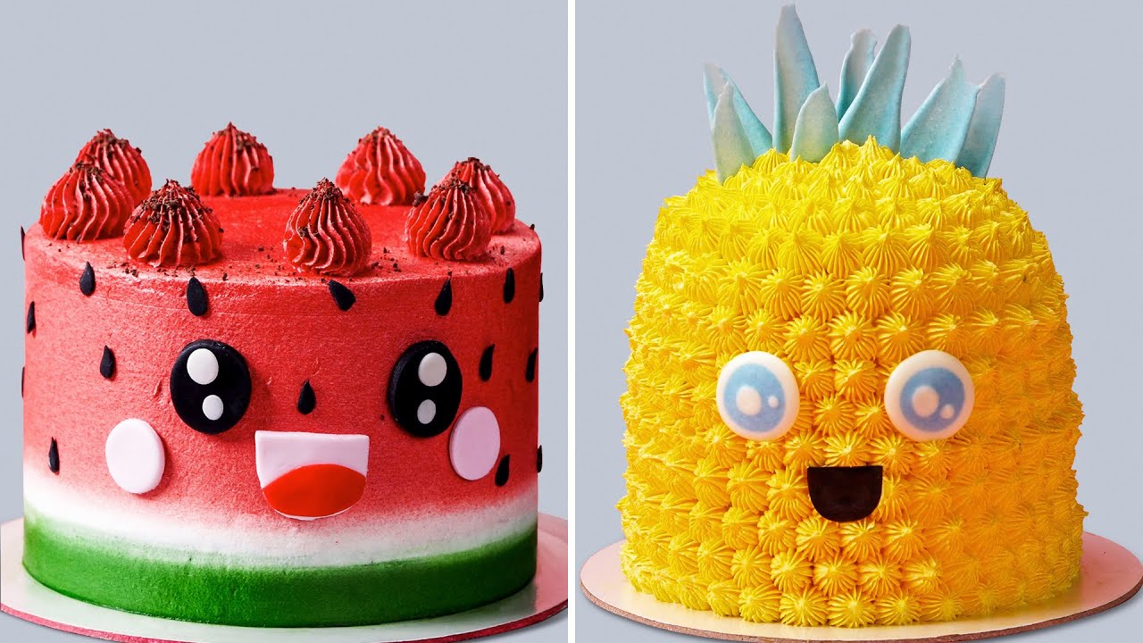 How to Make Creative Fruit Cake Decorations