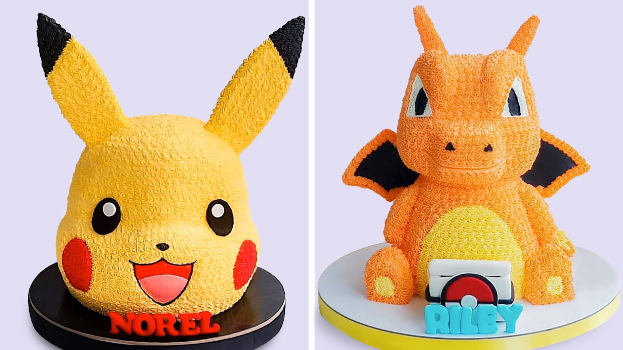 How To Make Pokémon Themed Cake Decorations