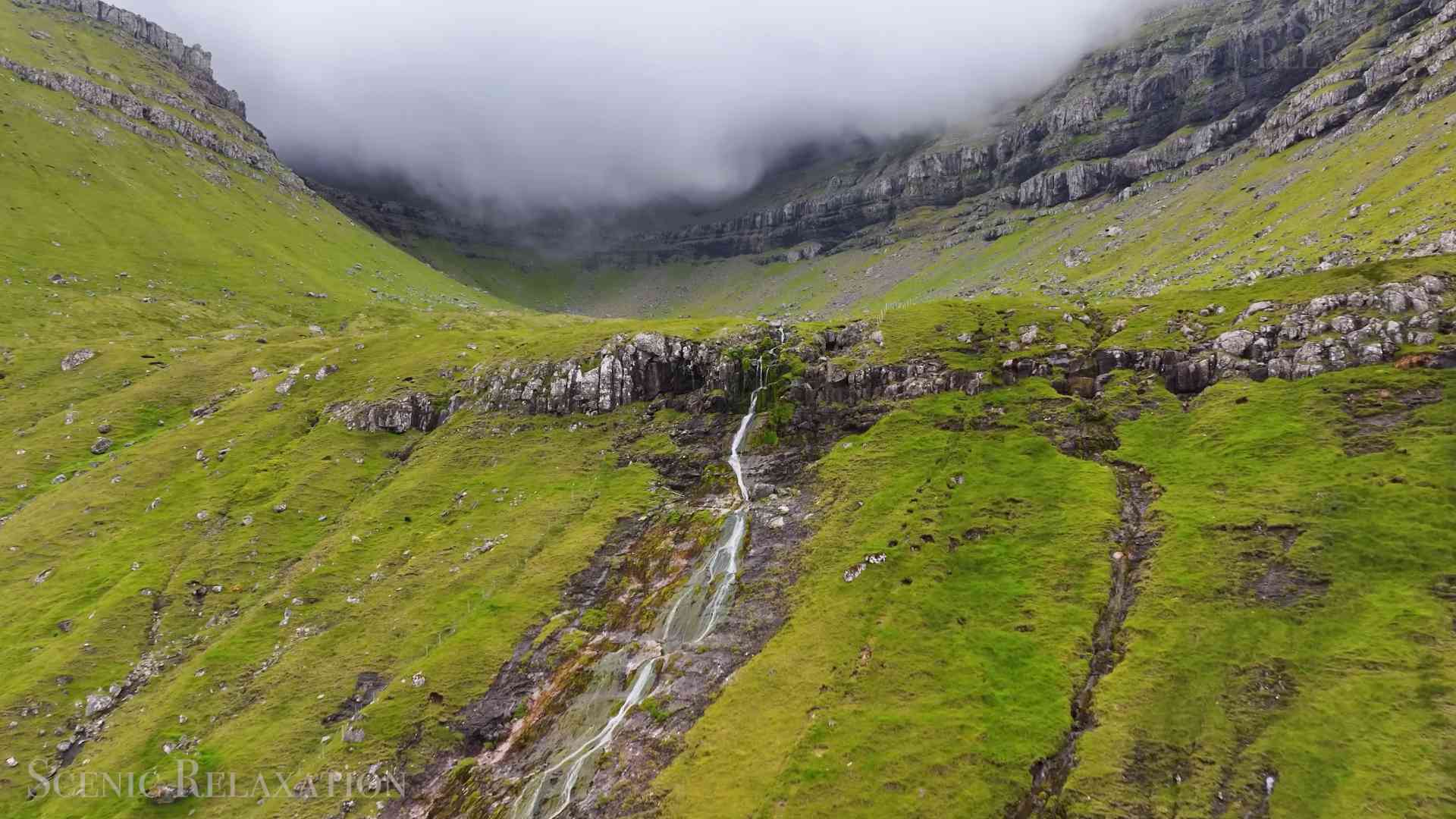Exploring Waterfalls of the Faroe Islands in 4K