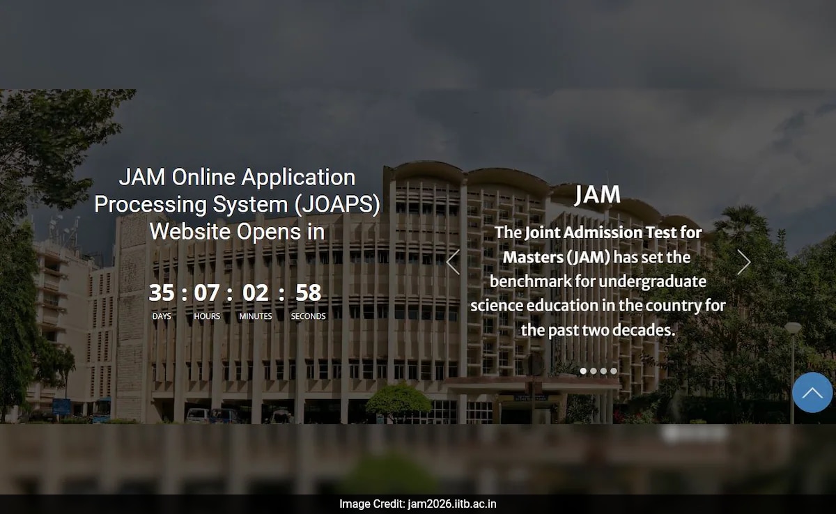 IIT JAM 2026 Registration To Begin From September 5, Check Full Schedule