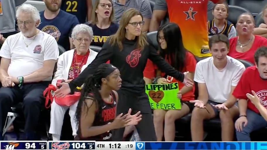 WNBA Ref Ripped for Giving Fever Coach Technical Foul for Silly Reason