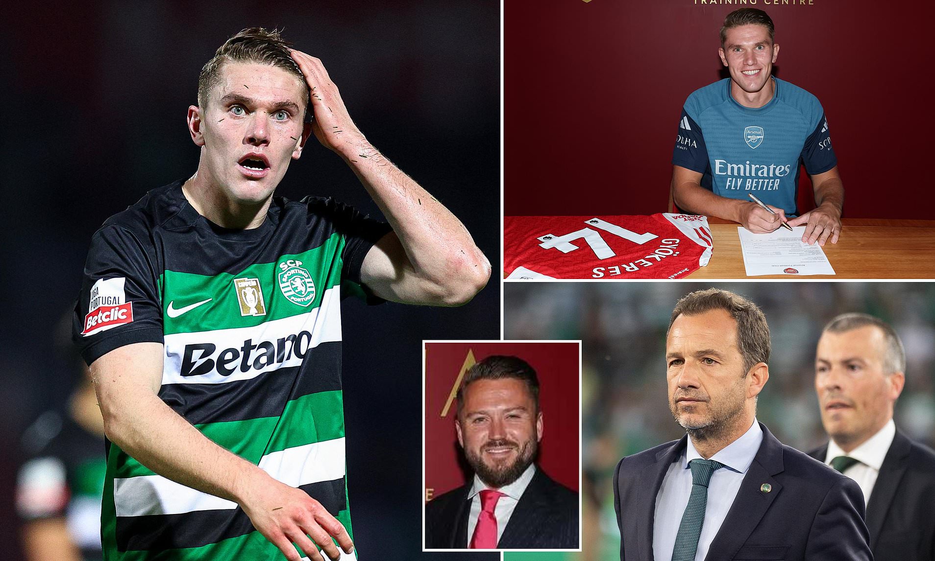 Viktor Gyokeres' agent accuses Sporting Lisbon of DISRESPECTING the ...