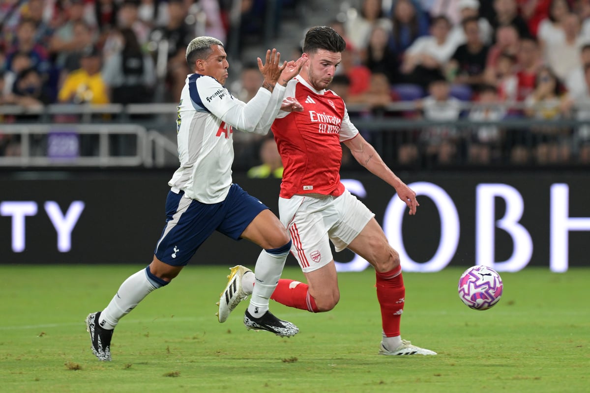 Arsenal 0-1 Tottenham: Viktor Gyokeres makes Gunners debut as Spurs ...