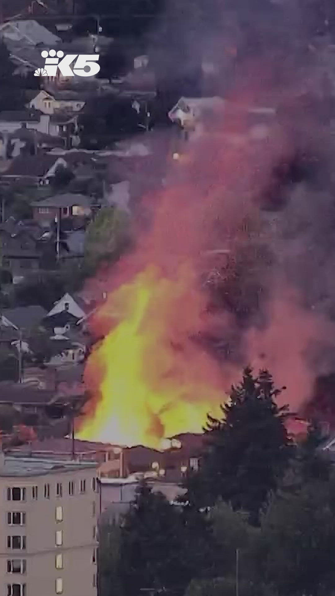 Neighbor describes waking up to fire in Beacon Hill