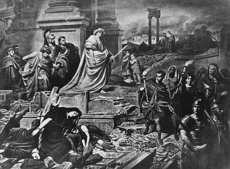 Roman Empire and the fall of Nero offer possible lessons for Trump ...