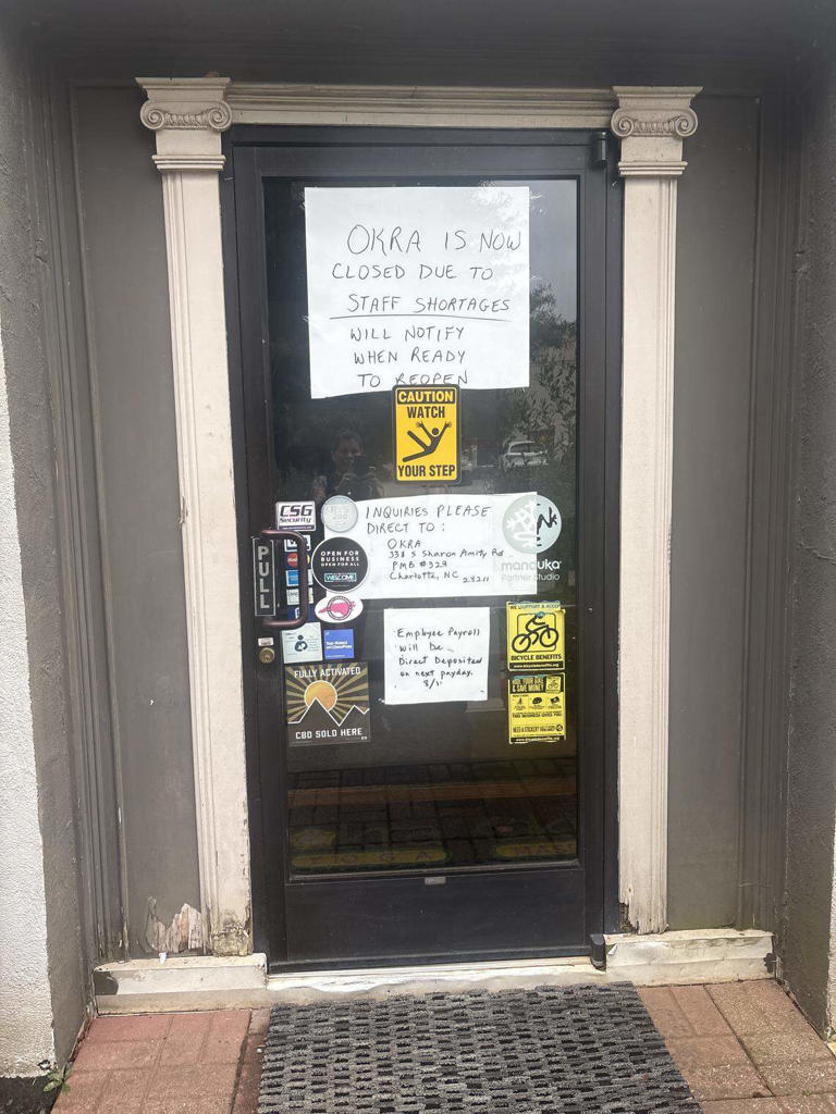 Charlotte yoga studio closes abruptly, leaving staff locked out and in ...
