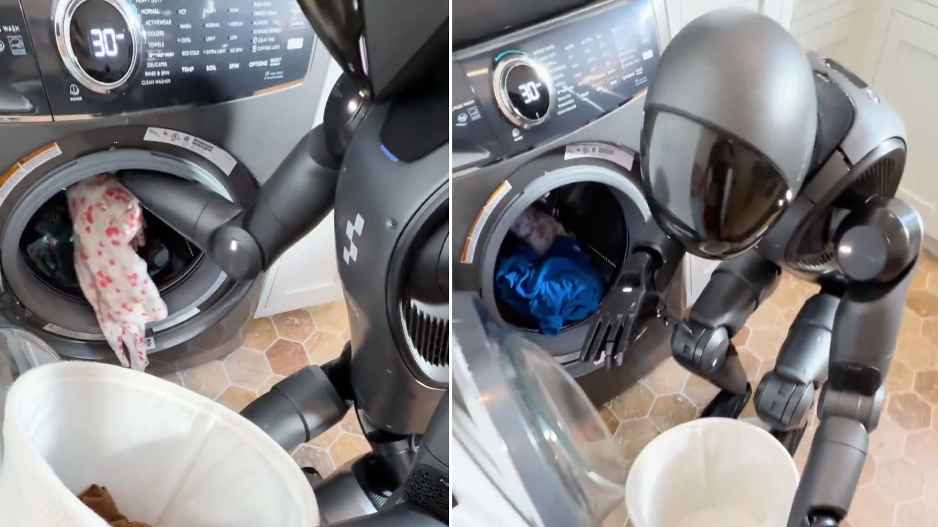 Video: Brainy US humanoid robot shocks internet by doing laundry like a pro