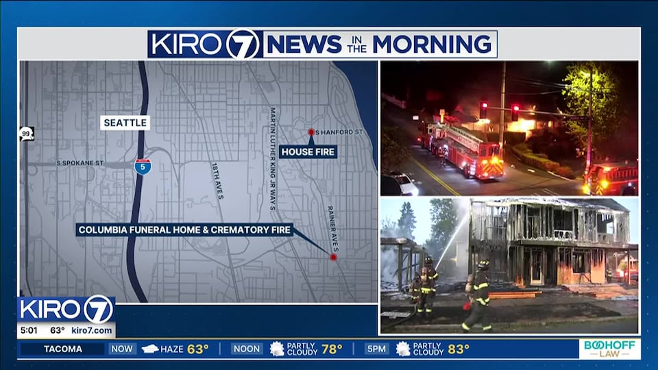 VIDEO: Seattle fires investigated as arson