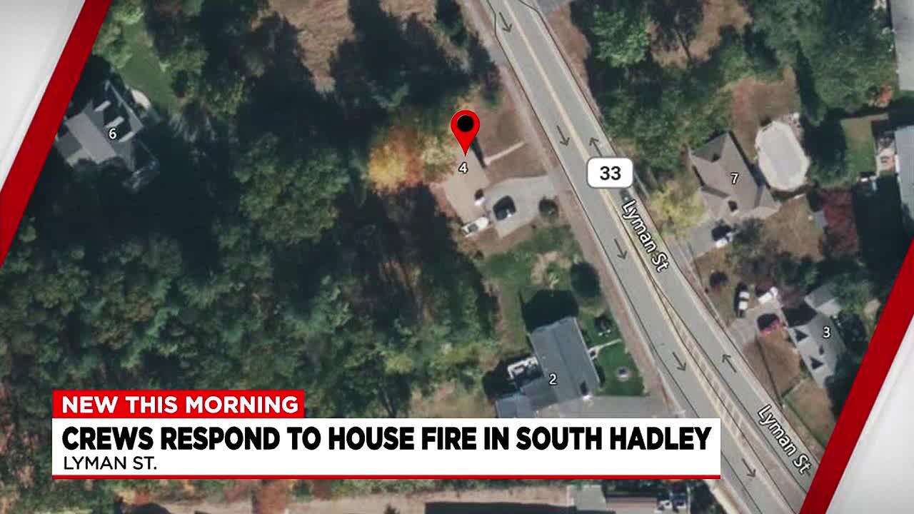 1 person injured in South Hadley house fire