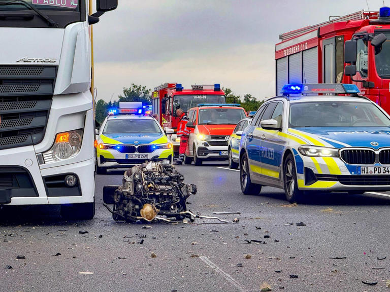 Autobahn A7 aktuell: Frau (62) stirbt bei Unfall zwischen Seesen und Echte