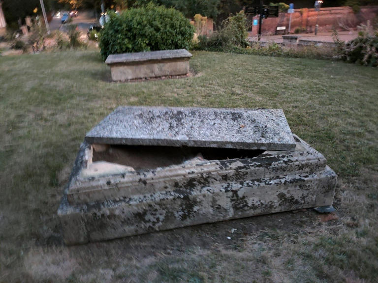 Outrage after vandals destroy gravestones at Polish church in Bedford