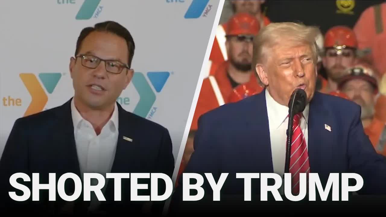 Gov. Shapiro: Rural communities getting shorted by Trump