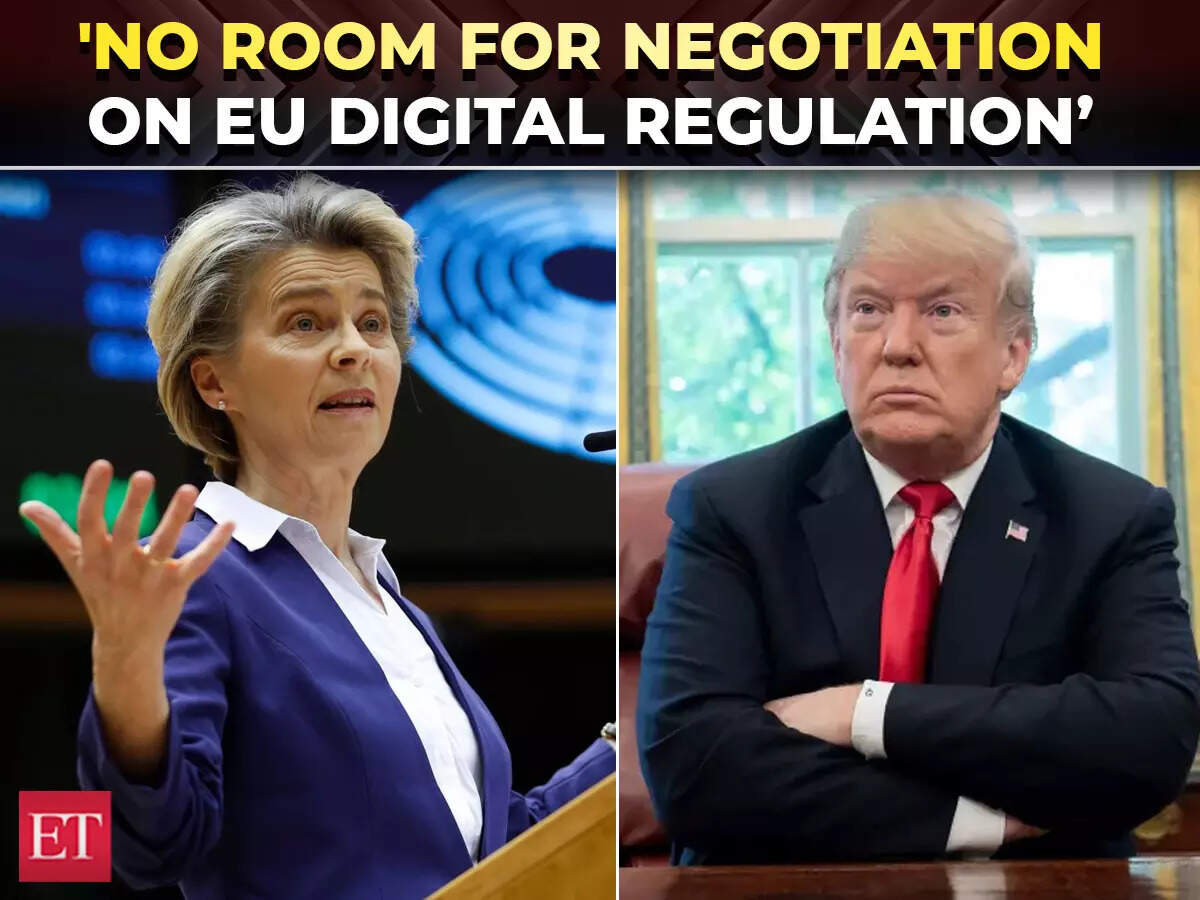 'There's no room for negotiation': EU’s strong message on digital ...