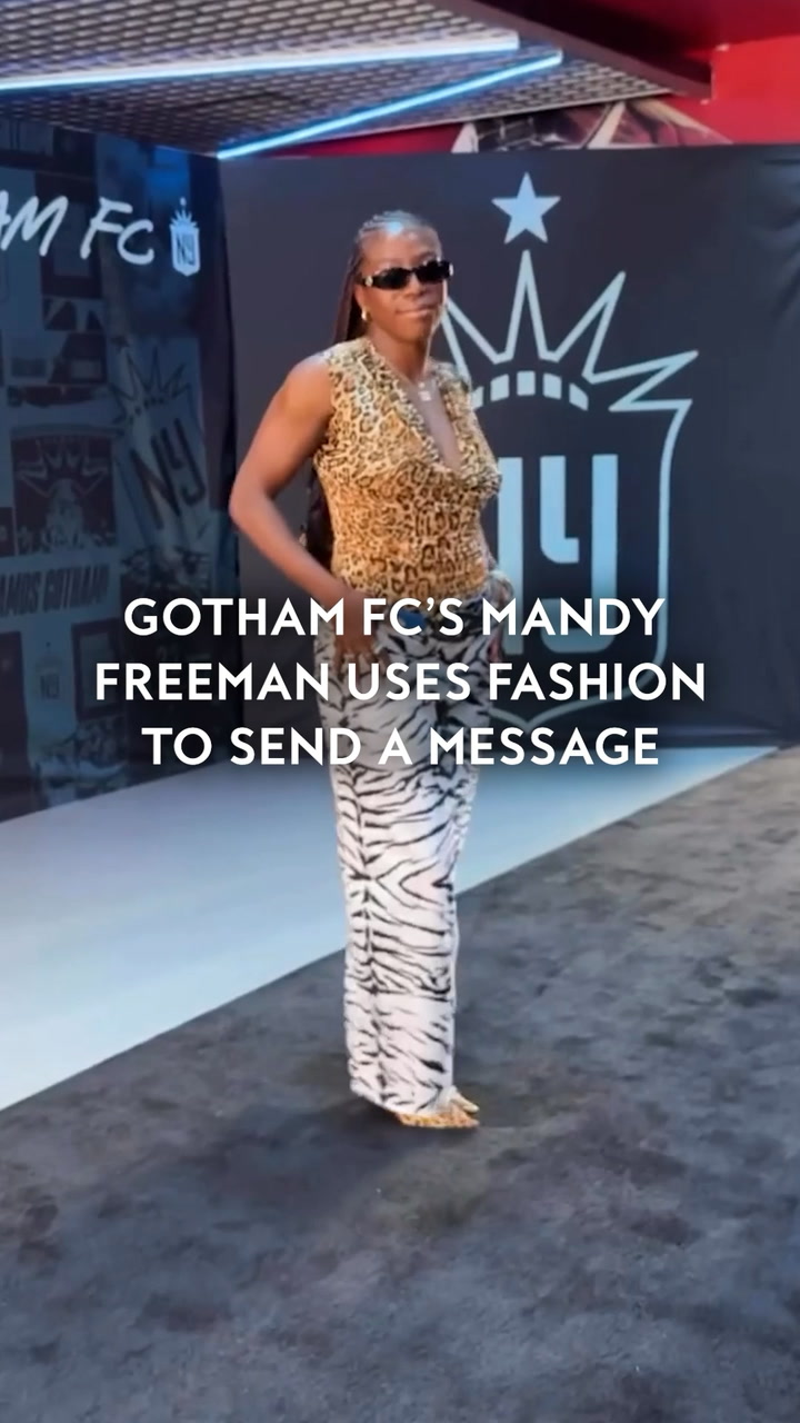 Gotham FC's Mandy Freeman Breaks Down Her Fashion Style