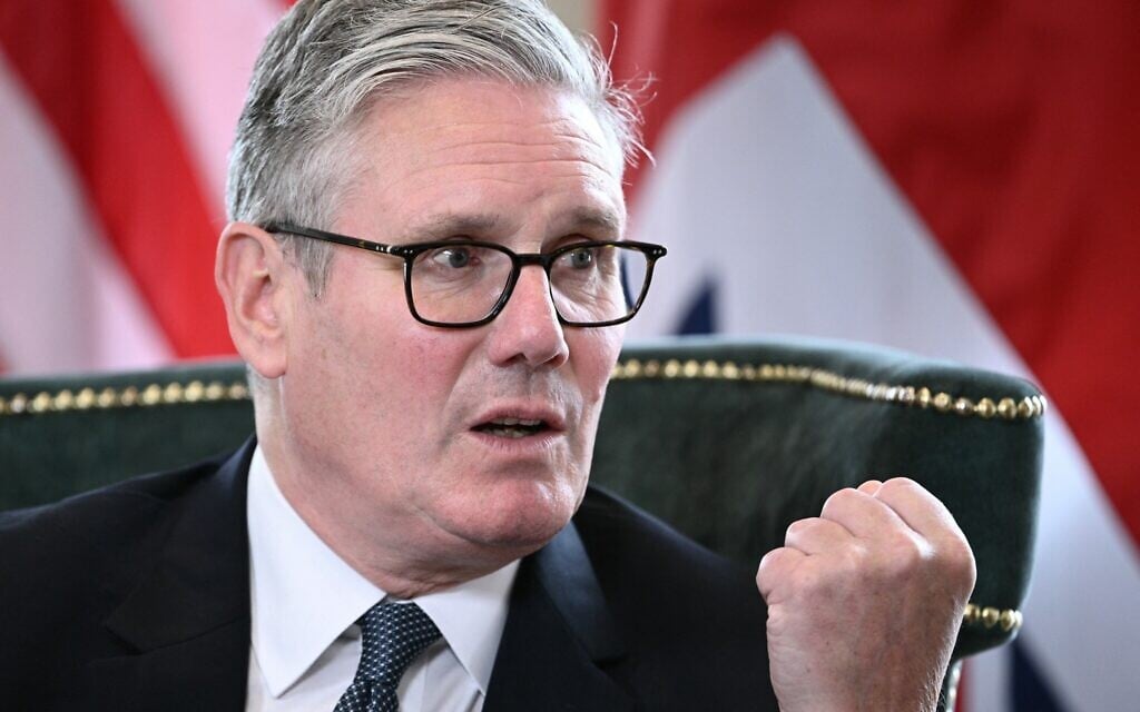 Starmer rejects ex-hostage’s criticism of move to potentially recognize ...