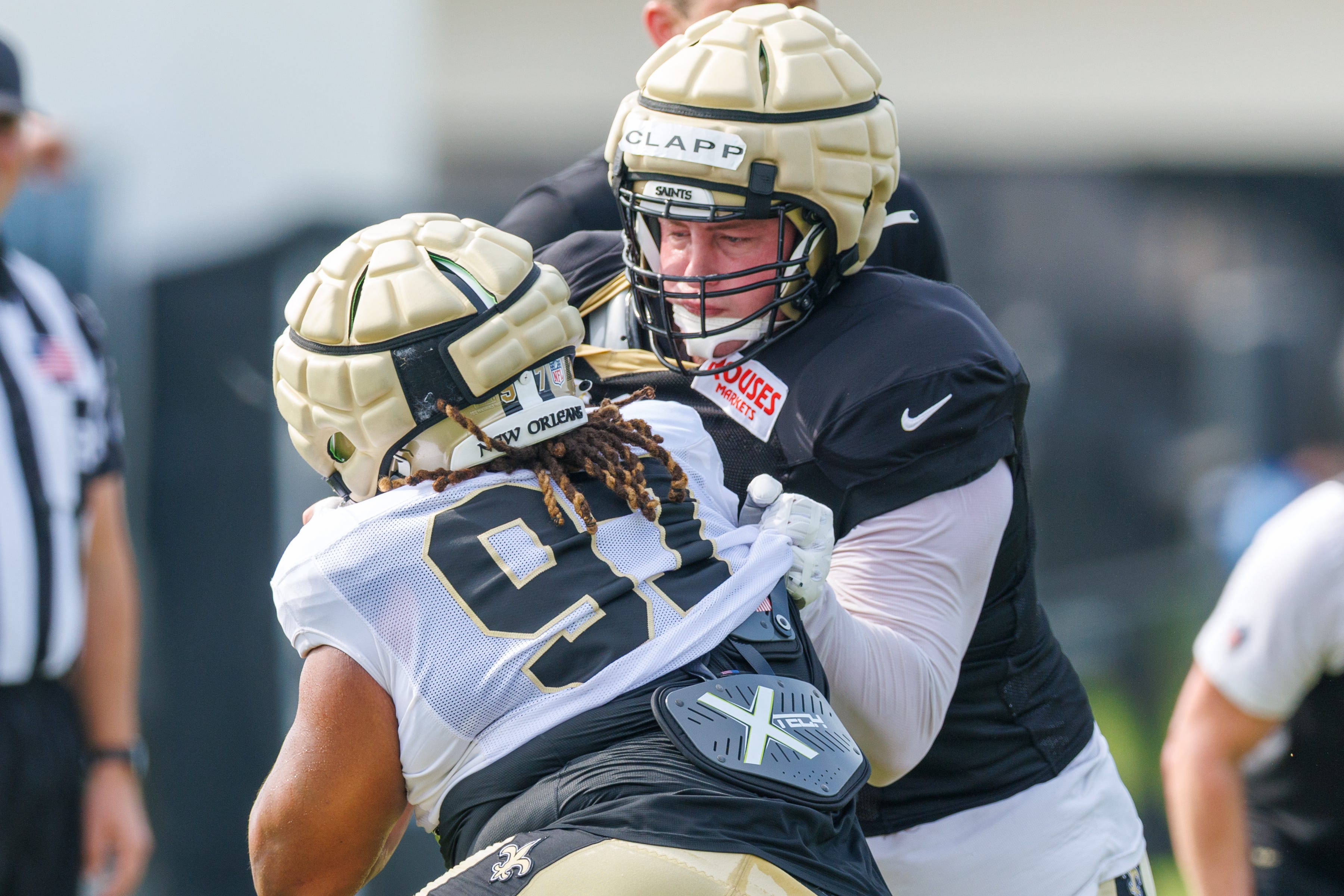 Report: Saints fear the worst for offensive lineman injured in first ...