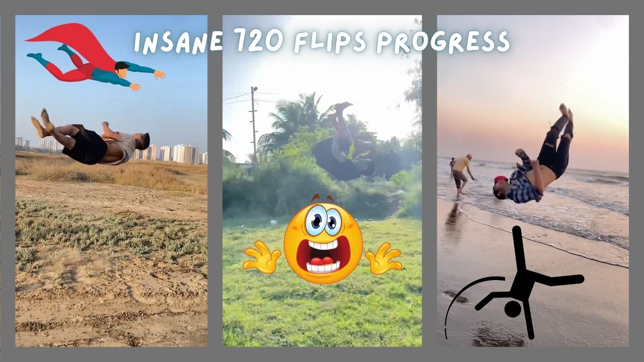 Landing My First 720 Flip – Progress, Practice, and the Final Moment