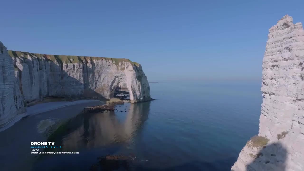 ヨーロッパの岩石層のドローン画像、パート2