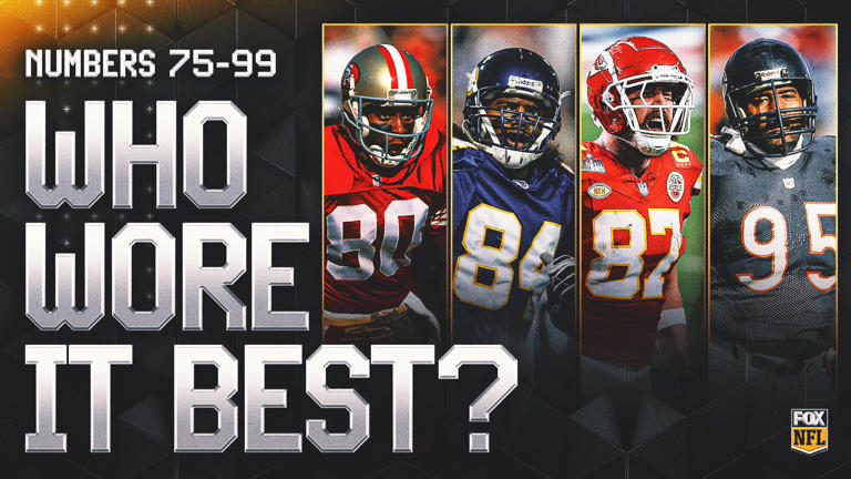 Who Wore It Best? The Greatest NFL Players by Jersey Number, 75-99