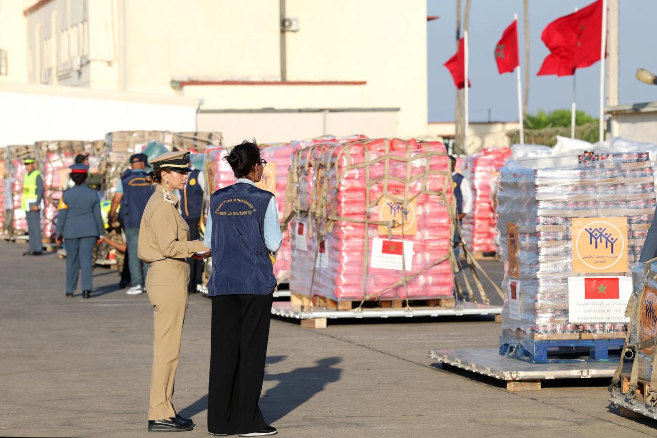 Morocco's Humanitarian Aid to Help Meet Gaza's Food, Medicine Needs ...