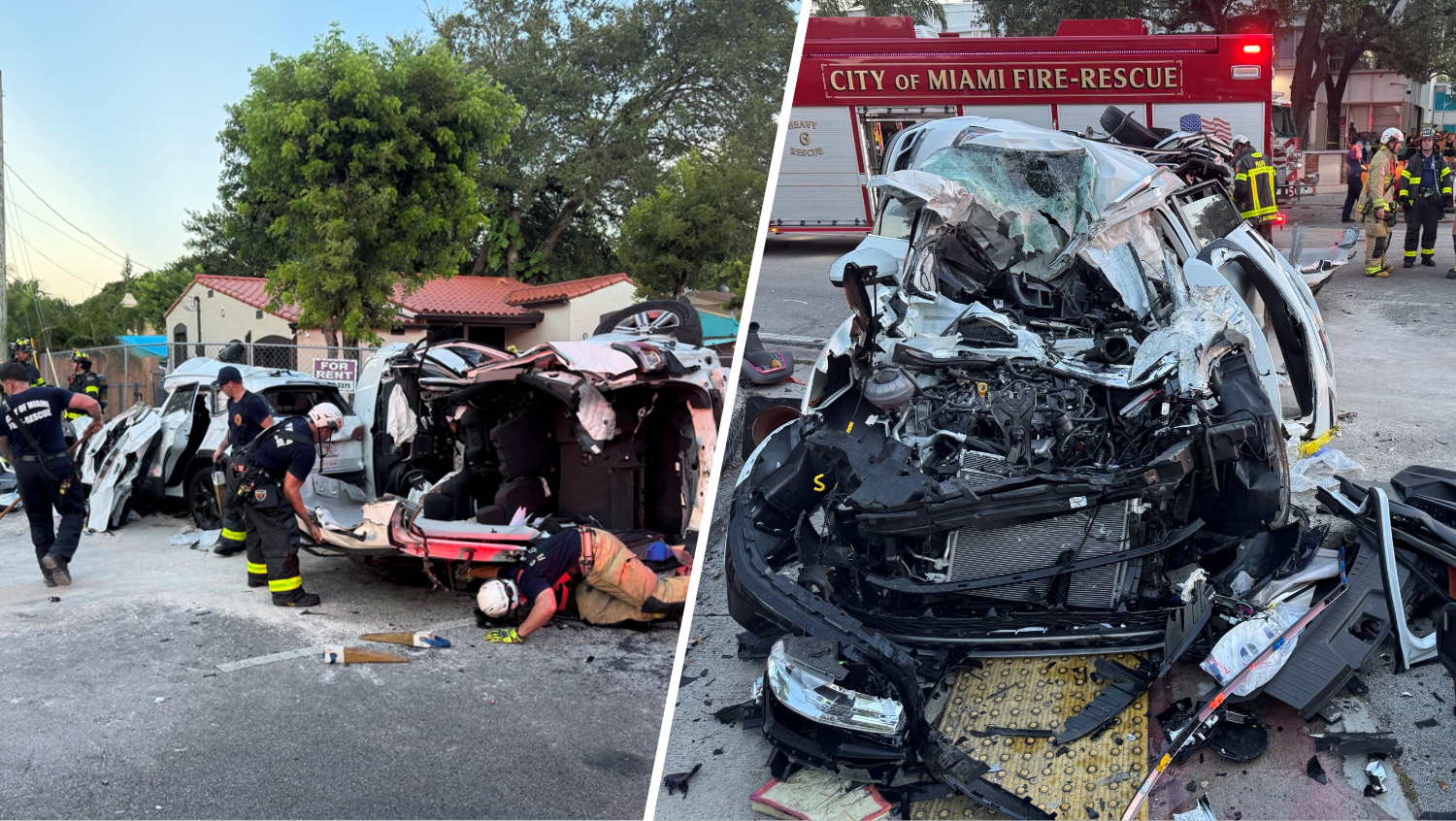 4 hurt, including pregnant woman, in rollover crash after car flees ...