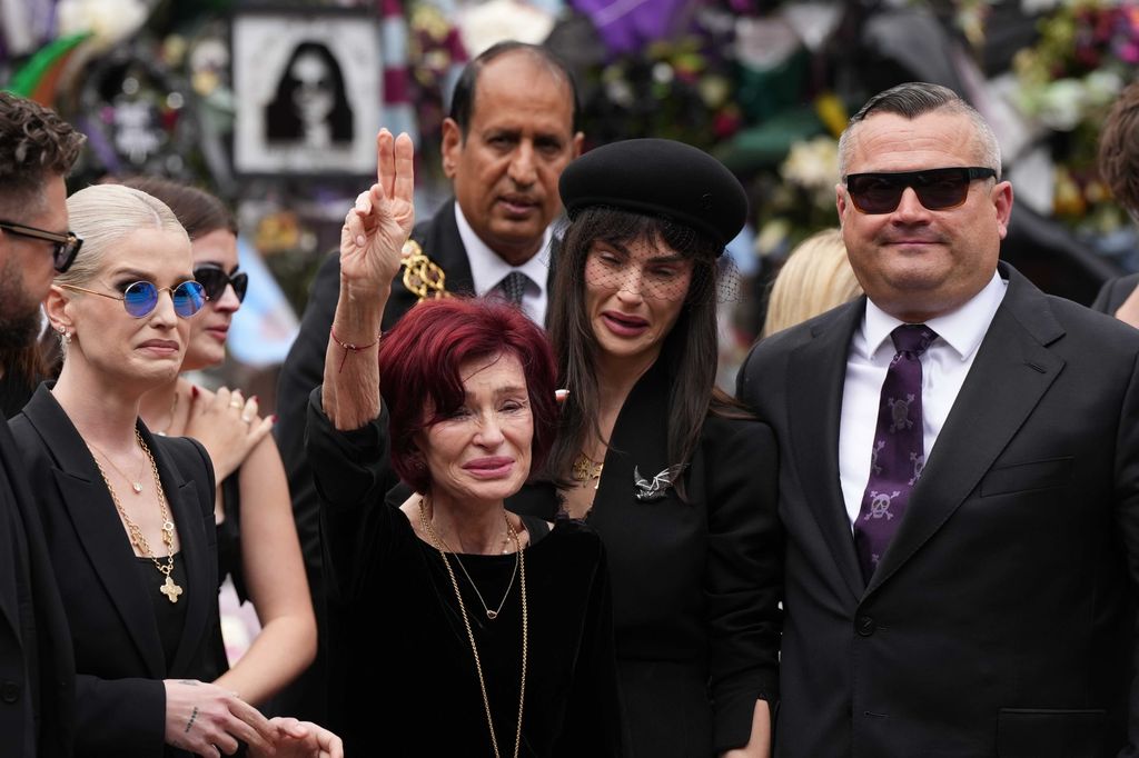 Ozzy Osbourne's famous friends attend private funeral with 'music tent ...