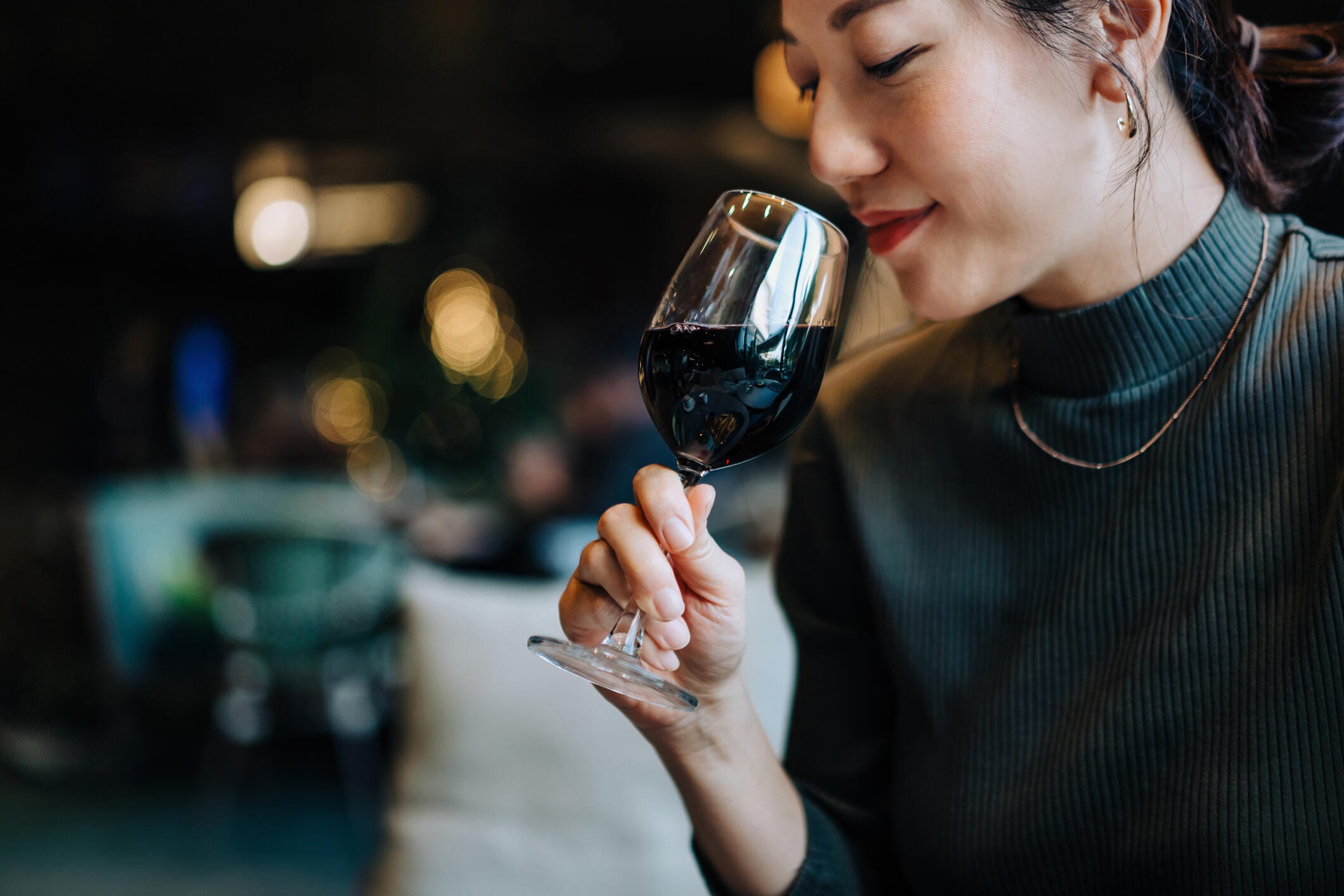 Turns Out, Sniffing Your Wine Isn't Just for Show