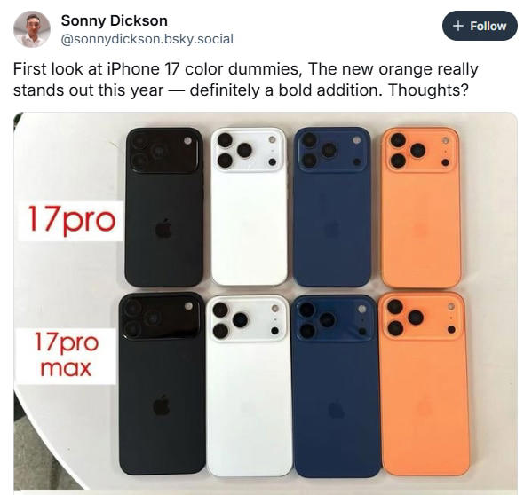 iPhone 17 Pro launch in September: New colours, A19 Pro chip, expected ...