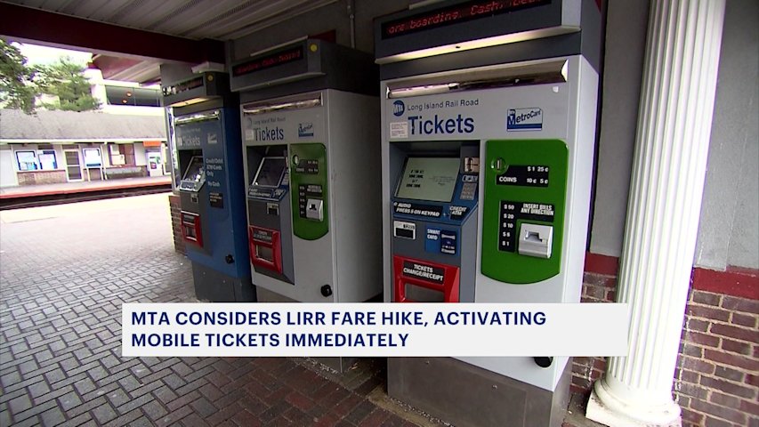 MTA considers LIRR fare hike, activating mobile tickets immediately