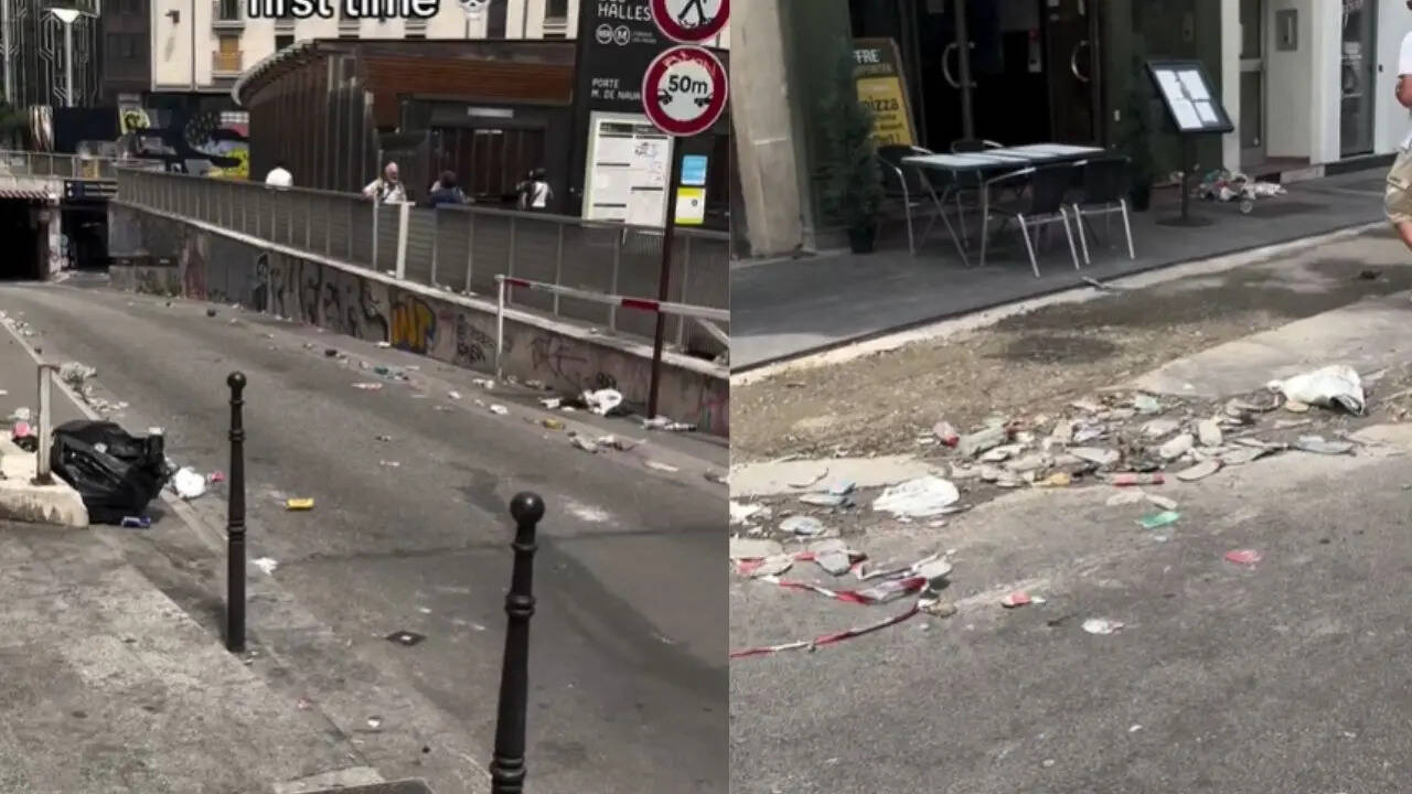 'Shocking 1st Trip To Paris': Tourist Finds Garbage Piled Up In 'City ...