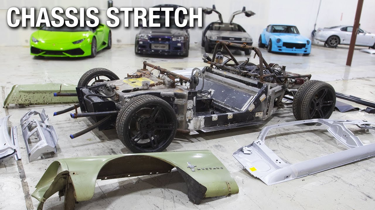 Building a Mid-Engine ‘67 Mustang – Chassis Stretch Begins!