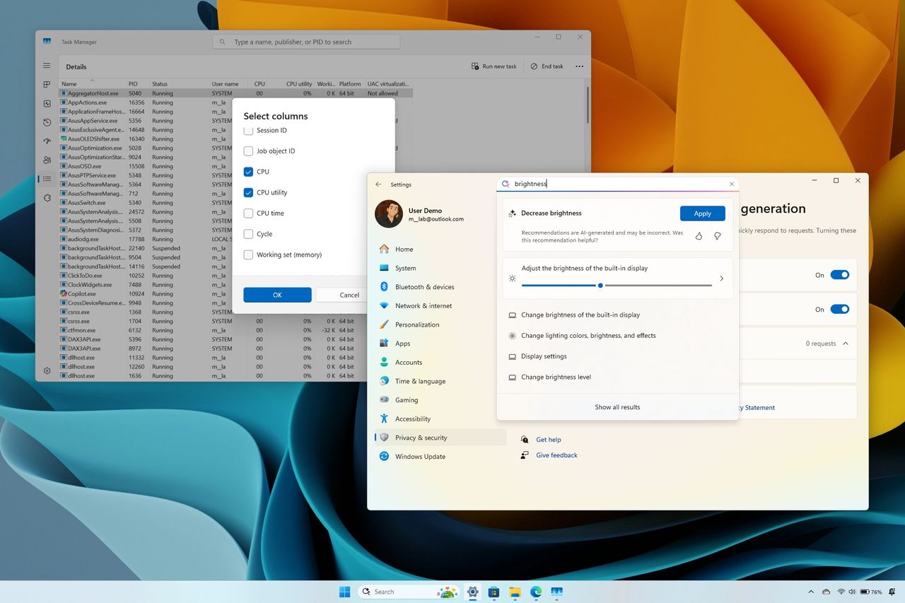9 new features that arrived on the Windows 11 Insider Program during ...