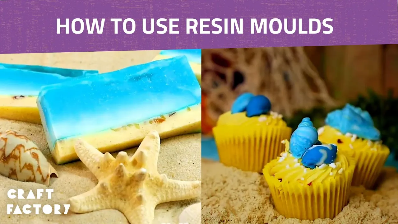 The Best Way To Use Resin & Tools | Craft Factory | Resin Moulds To ...