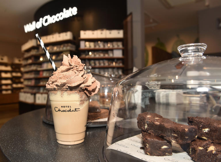 Pictures: Crowds flock to opening of Hotel Chocolat's new velvetiser ...
