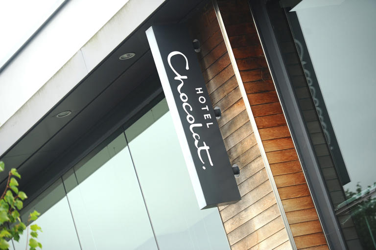 Pictures: Crowds flock to opening of Hotel Chocolat's new velvetiser ...