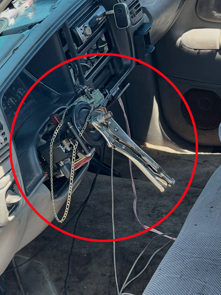 Truck involved in Oklahoma multi-car crash was being steered with pliers