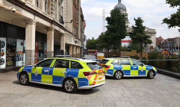 Nottingham: Police cordon off city centre area after reports of ...