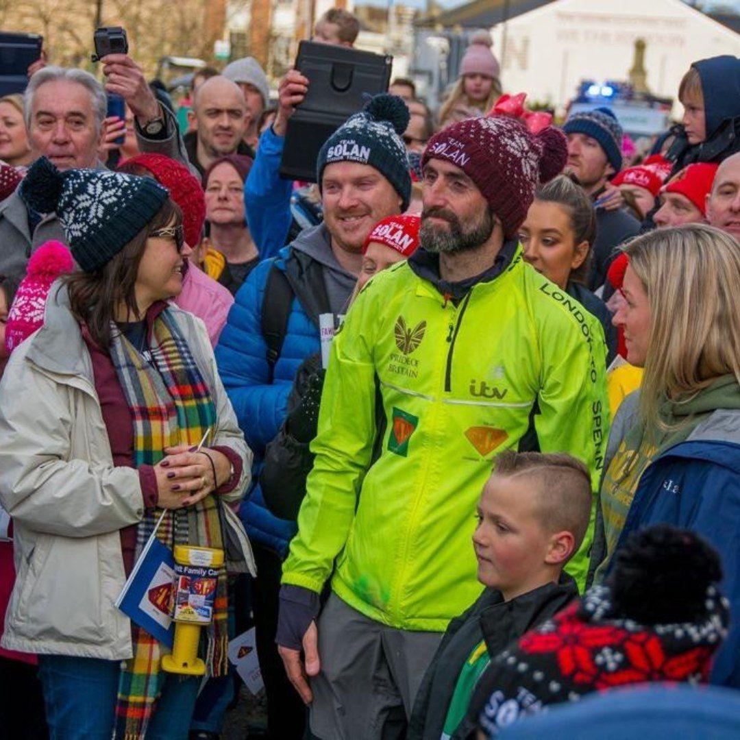Team Solan celebrates 10 years and £2 million raised for cancer support ...