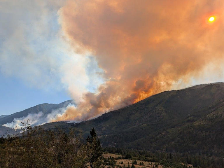 B.C. Wildfires: More than 90 fires burning | Evacuation alert issued ...