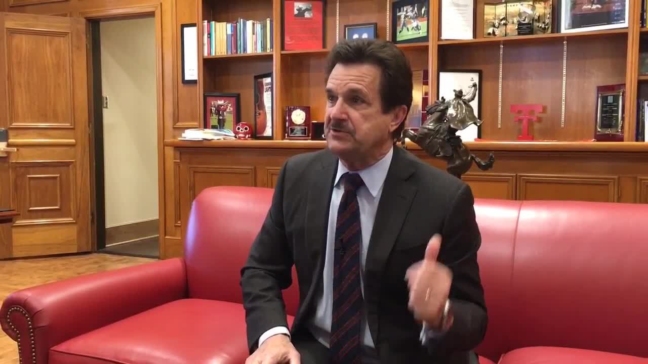 Texas Tech President Schovanec selected as Big 12 rep. on CFP board of ...