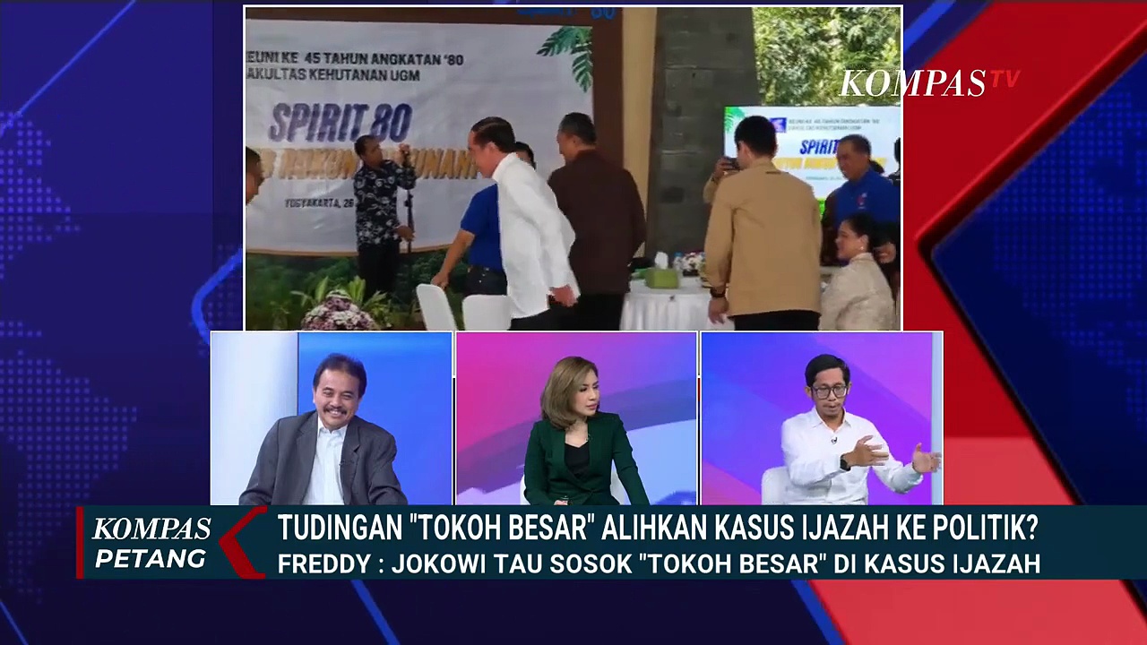 Roy Suryo dan Projo Debat Soal Isu Tokoh Besar Alihkan Kasus Ijazah ...