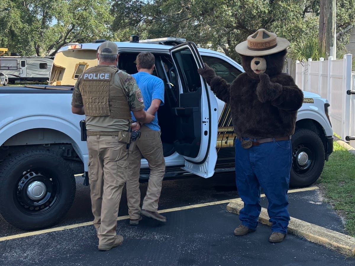 'Smokey The Bear' Helped Arrest Man Who Stole Signs From FL Parks: Official