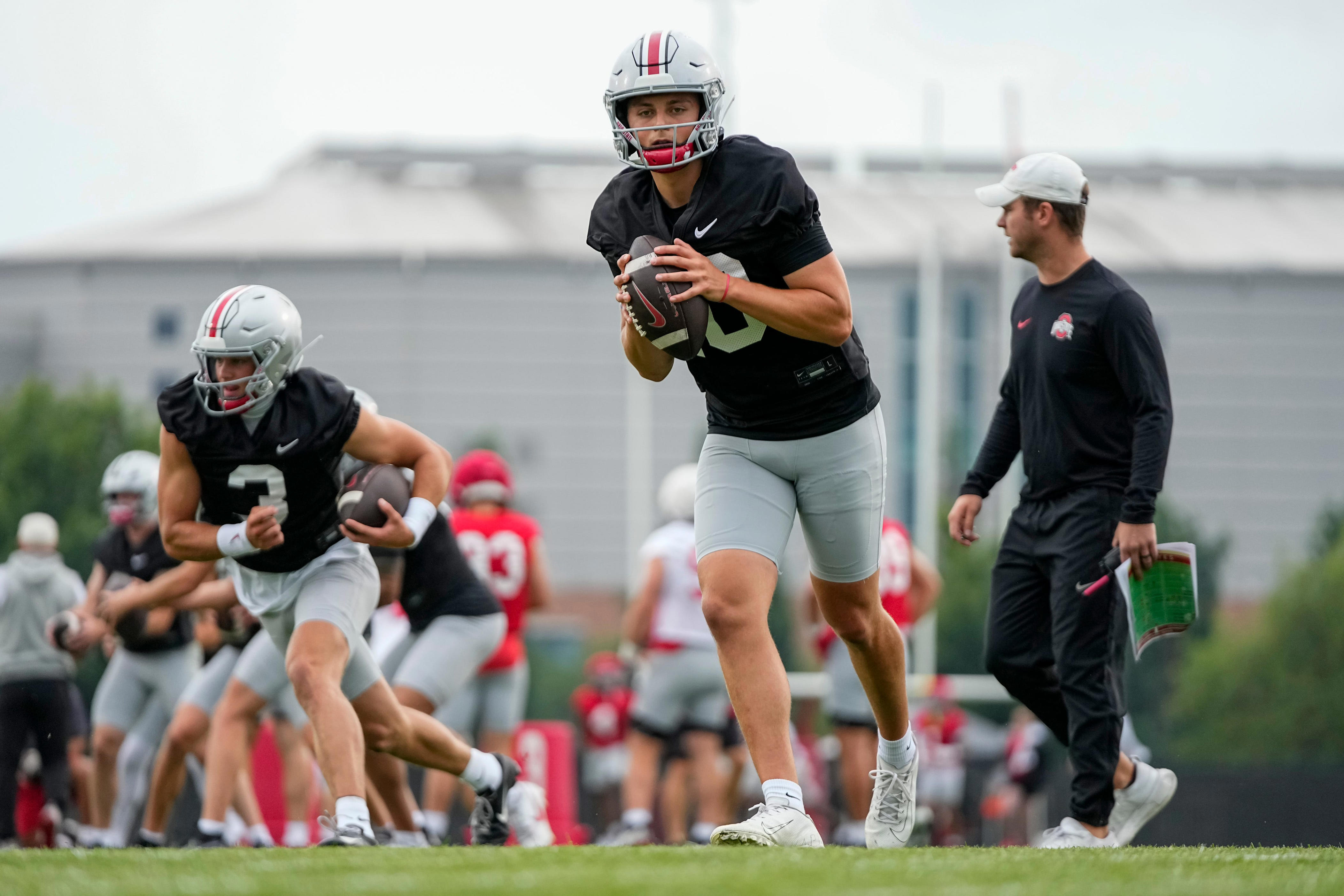Julian Sayin stands out in Ohio State football’s third preseason ...