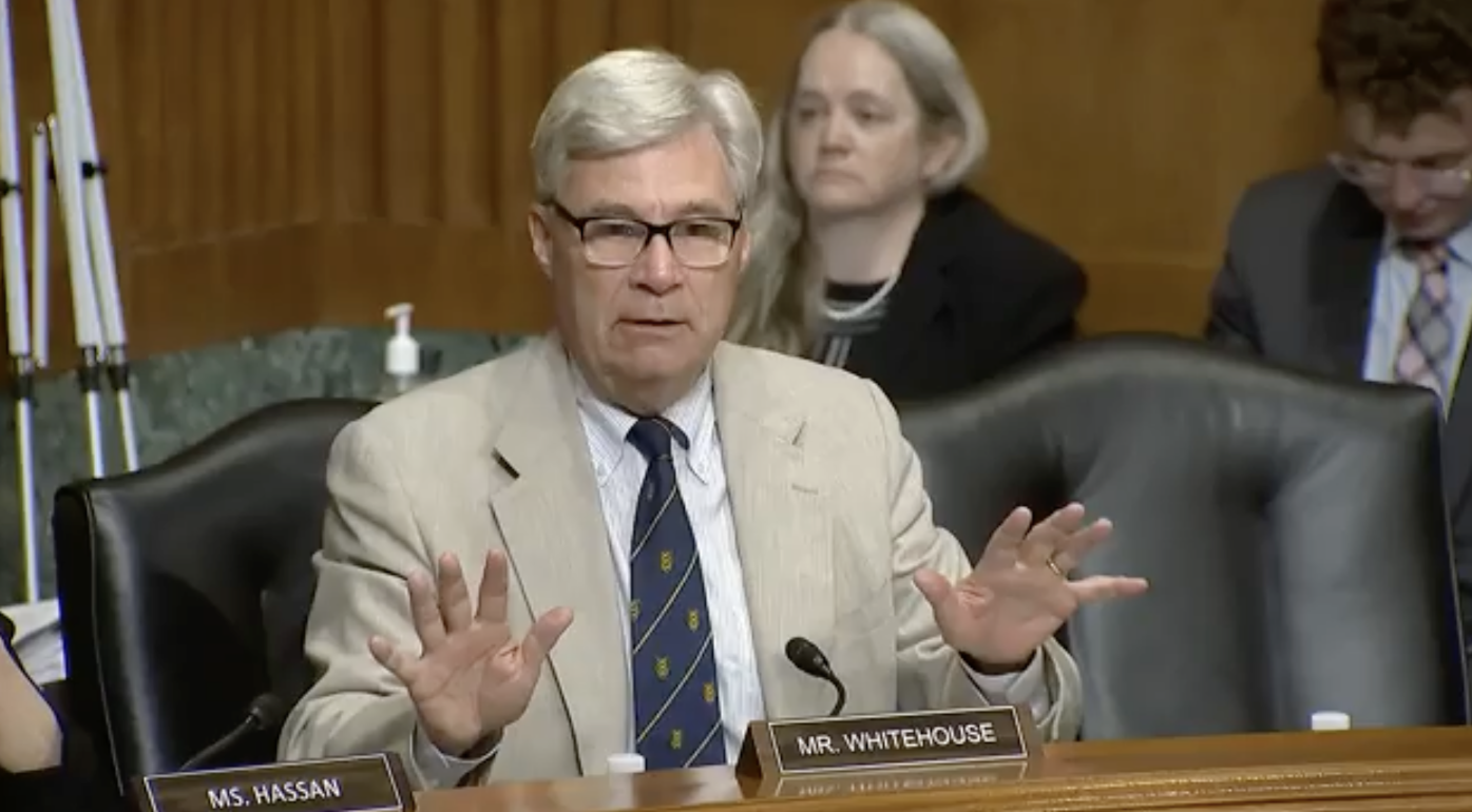 'There Is No Defense For This': Sheldon Whitehouse Freaks Out, Berates ...