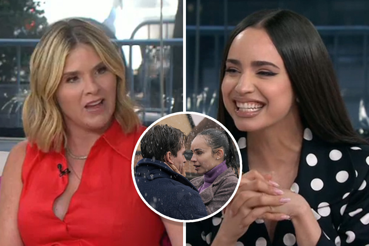 Sofia Carson Confesses To Jenna Bush That Her “Romantic Kiss” In The Rain With Corey Mylchreest ...