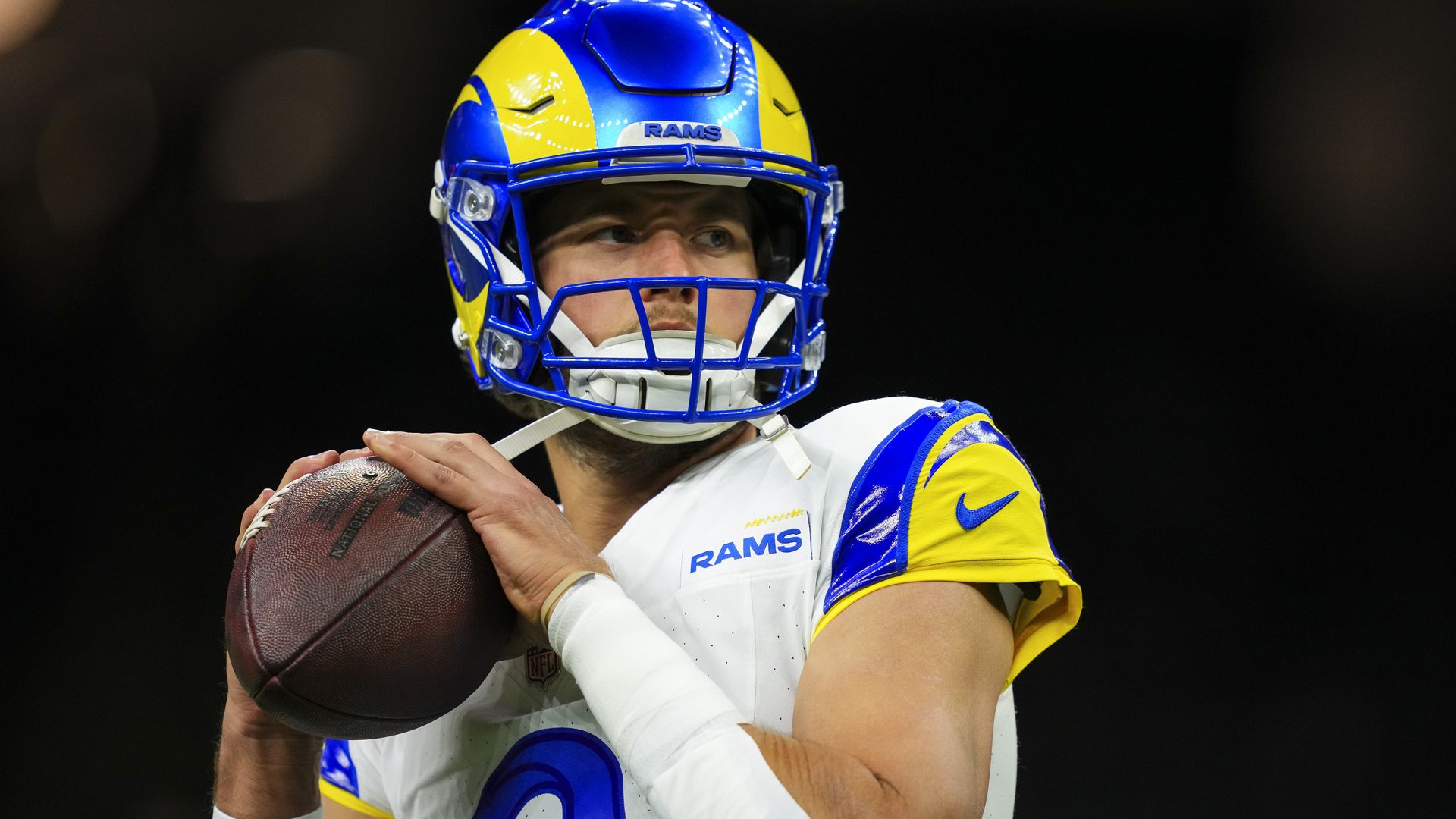 What is your panic level with Matthew Stafford’s back soreness?